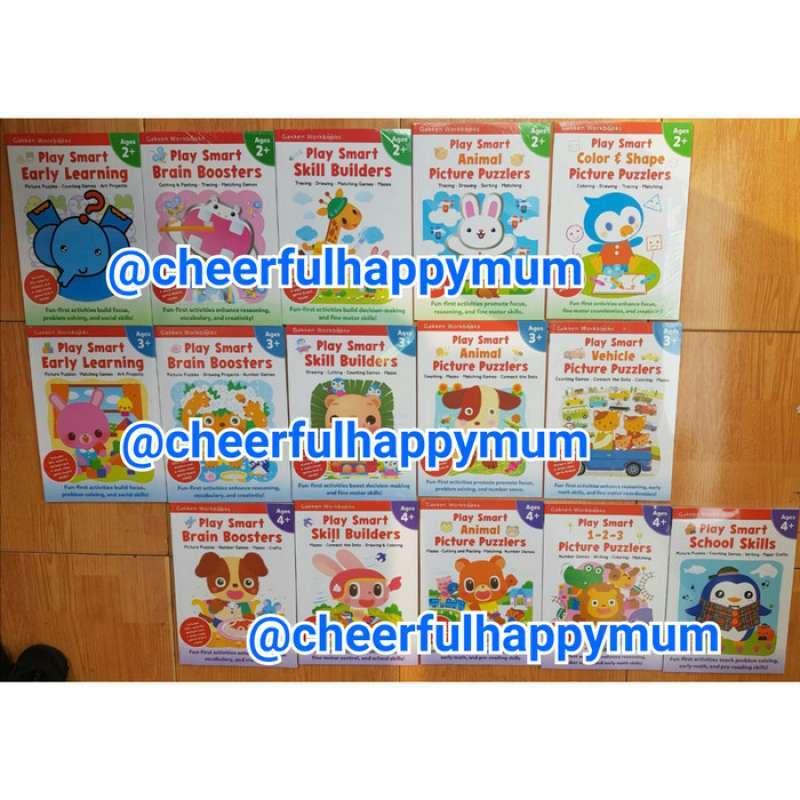 Promo GAKKEN WORKBOOKS PLAY SMART - Diskon 50% di Seller TK KENS ...