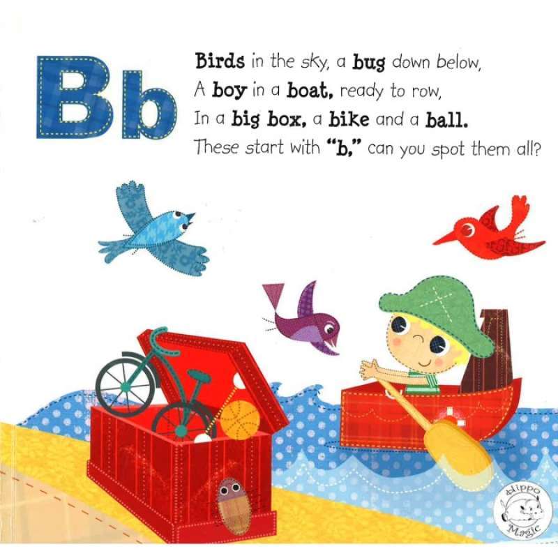 Promo BOOK LET'S LEARN ALPHABET ABC HIPOO BUKU AJAIB HIPPO MAGIC 4D ...