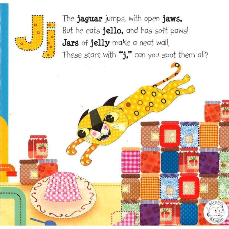 Promo BOOK LET'S LEARN ALPHABET ABC HIPOO BUKU AJAIB HIPPO MAGIC 4D ...