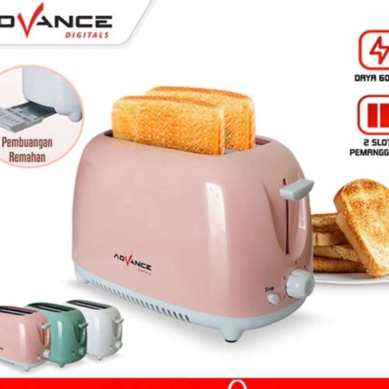 Jual Pemanggang Roti Listrik Advance T8866 / Bread Toaster Advance Di ...