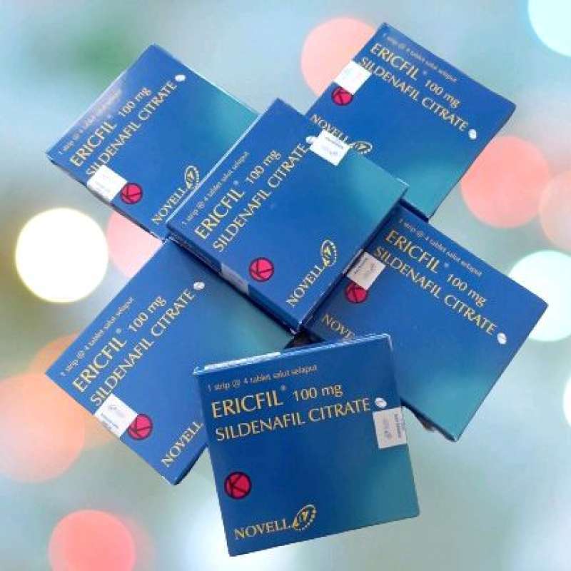 Jual Ericfil 100 mg sildenafil / box exp 2025 di Seller Apotik Hanifa ...