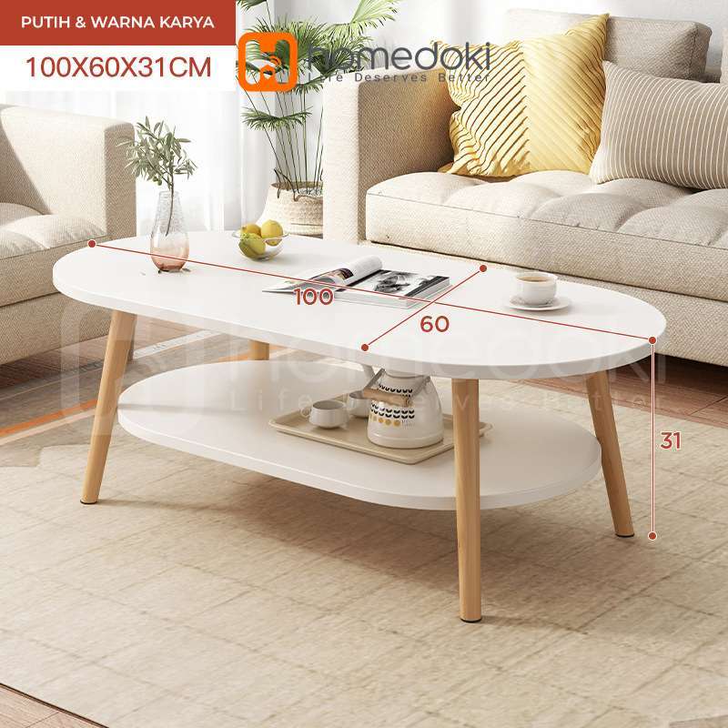 Promo Homedoki Meja Tamu / Meja Kopi / Coffee Table / Meja Tamu ... Promo Homedoki Meja Tamu / Meja Kopi / Coffee Table / Meja Tamu ...
