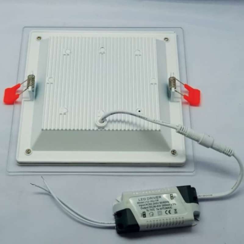 Promo Lampu Panel Led List Kaca 12 Watt Tri Color Downlight Inbow Kotak ...