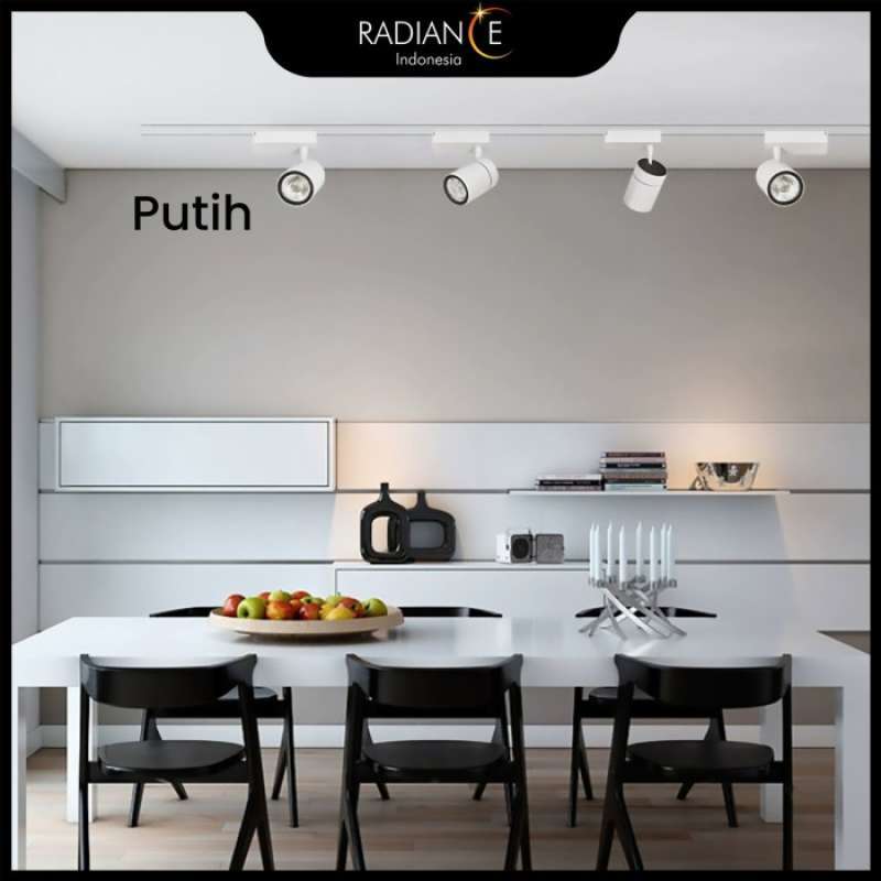 Promo Lampu sorot LED rell 15w 30w Track Light Spotlight Flexible ...