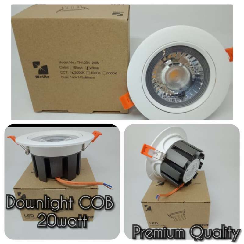 Promo Downlight COB LED 20w 20 watt 20watt inbow ceiling light ...