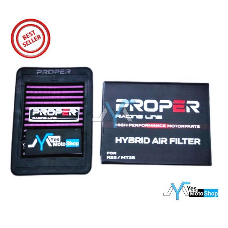 Promo AIR FILTER UDARA PROPER RACING LINE R25 MT25 GSX 150 Diskon 23% ...