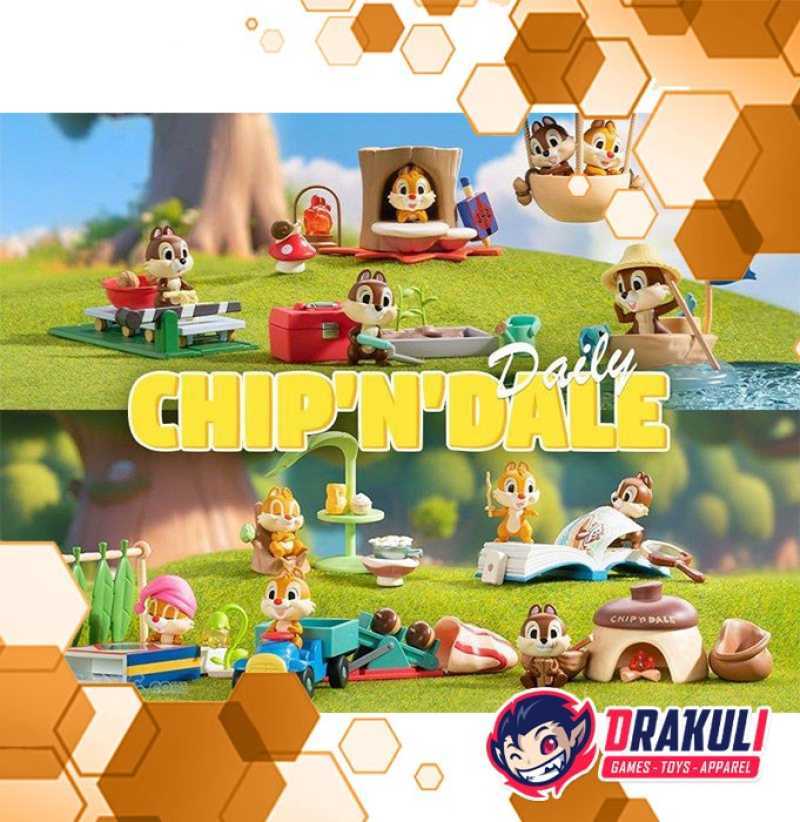 Jual Toys PM Figure Chip n Dale Daily Series Scene Figures Blind Box di ...