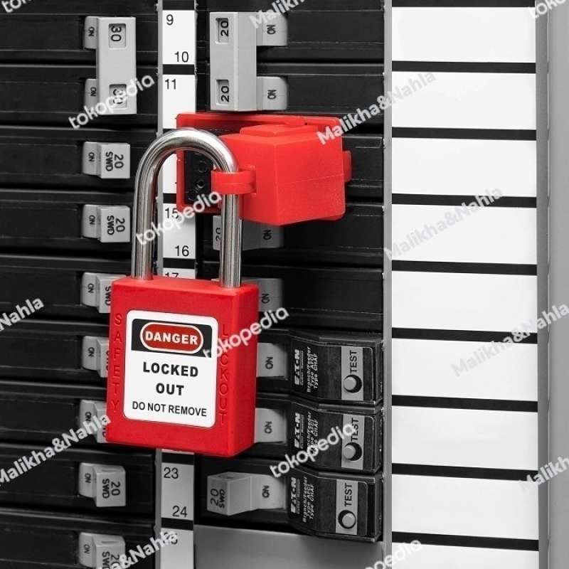 Promo Loto Safety Padlock Red 38 Mm / Lockout Tagout Loto ...