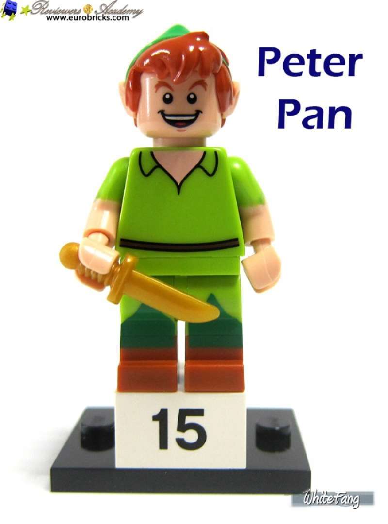Promo Lego Minifigures Series Disney-peter Pan Minifigure Seri #15 Elf ...