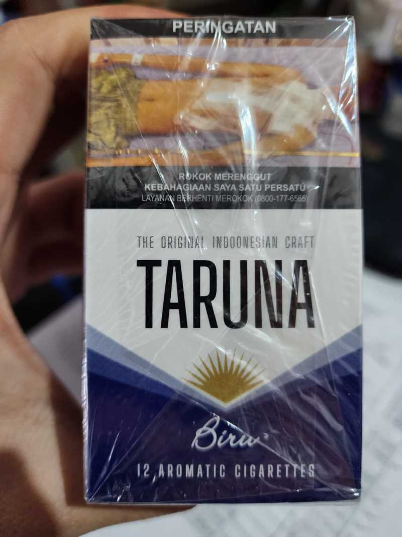 Promo Rokok Kretek Murah Enak Taruna Biru Aromatic Diskon 3% di Seller ...