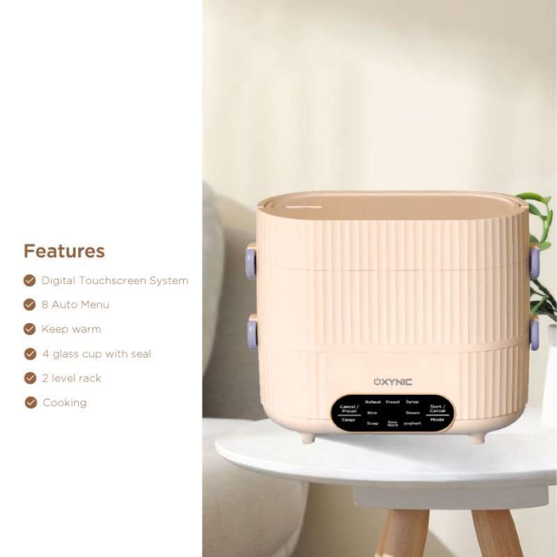 Promo Baru Oxynic Korean Portable Lunch Box Electric Canggih ...