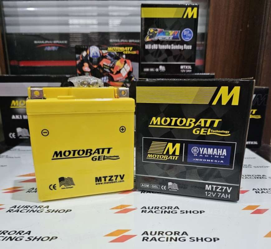 Promo AKI GEL MOTOBATT MTZ7V NMAX / AEROX 155 / LEXI / FREEGO - 12V7AH ...