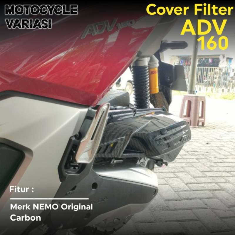 Promo Cover Filter ADV 160 Carbon Cover Carbon ADV 160 Nemo Diskon 33% ...