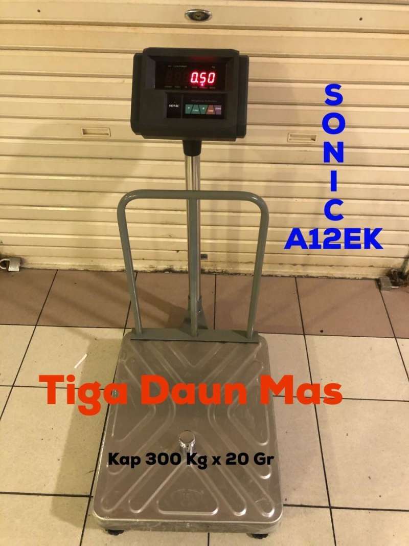 Jual Timbangan Barang digital/ Timbangan Lantai /Timbangan A12E 300 Kg di Seller MR Glodok ...