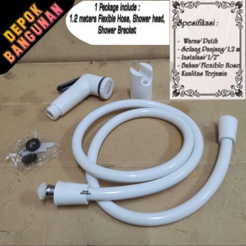 Jual Jet Shower Toilet Stainless Sus 304 Jet Washer Closet Shower Cebok ...