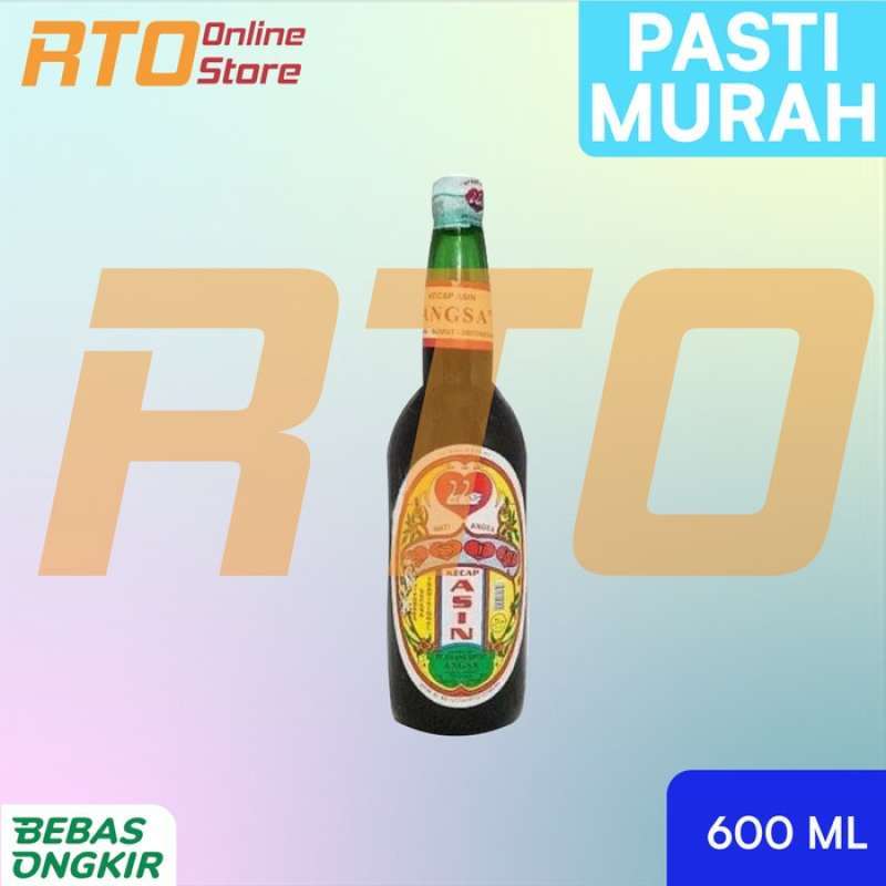 Jual Kecap Asin cap 2 Hati Angsa Kemasan Botol 600ml di Seller RTO ...