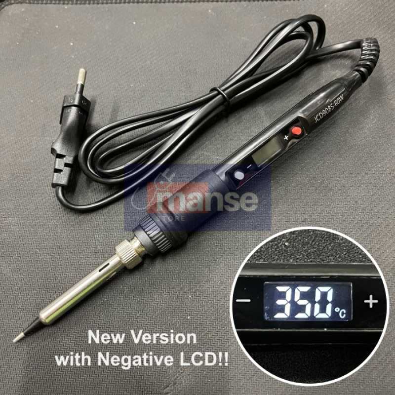Promo Solder 908S 80W Digital Adjustable Temperature - Solder Digital ...