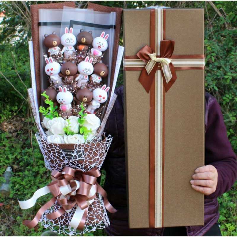 Jual Flower Case, Hardbox Besar Pita, Gift box, Hard box, Kotak kado ...