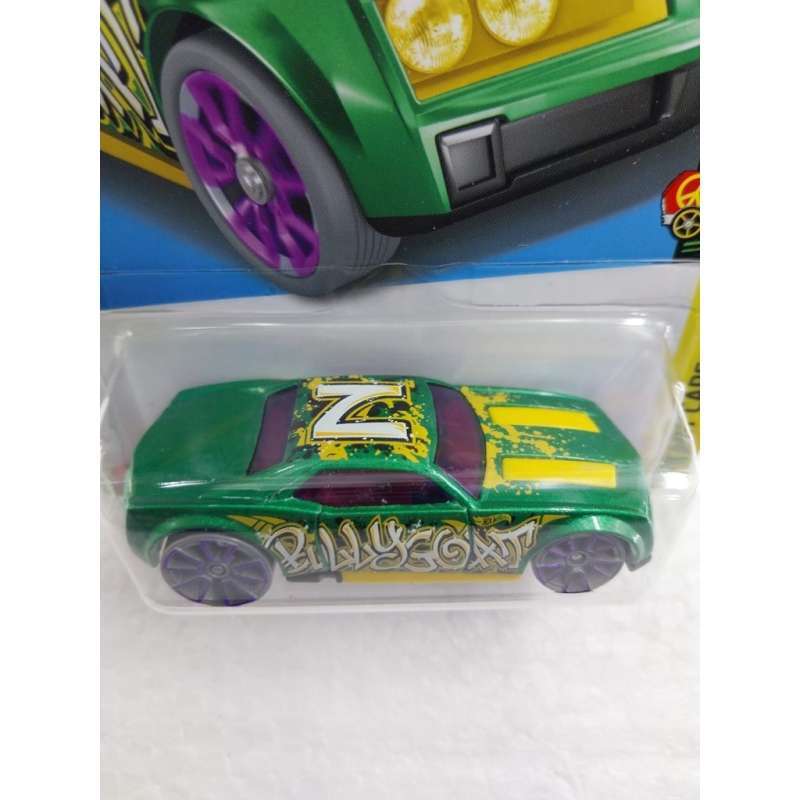 Promo Hot Wheels Factory Sealed 2022 Bully Goat Hijau Art Cars Diskon ...