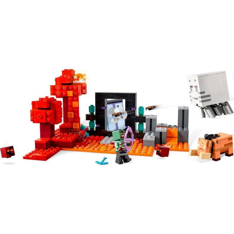 Jual LEGO Minecraft 21255 The Nether Portal Ambush di Seller Cupliss ...