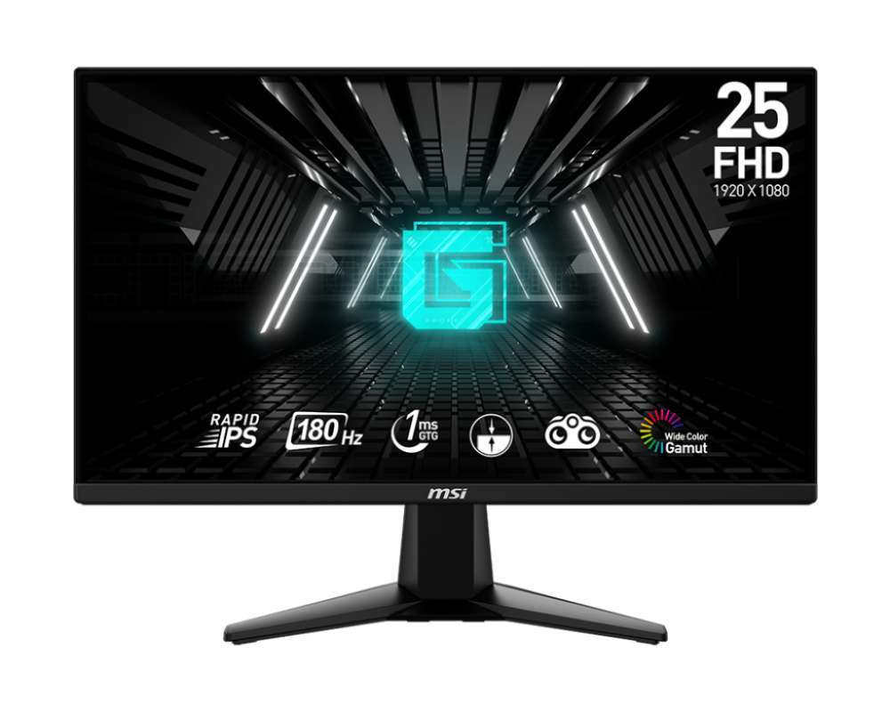 Promo Led Monitor Gaming Msi G255f 25 Inch Rapid Ips Full Hd 180hz 1ms ...