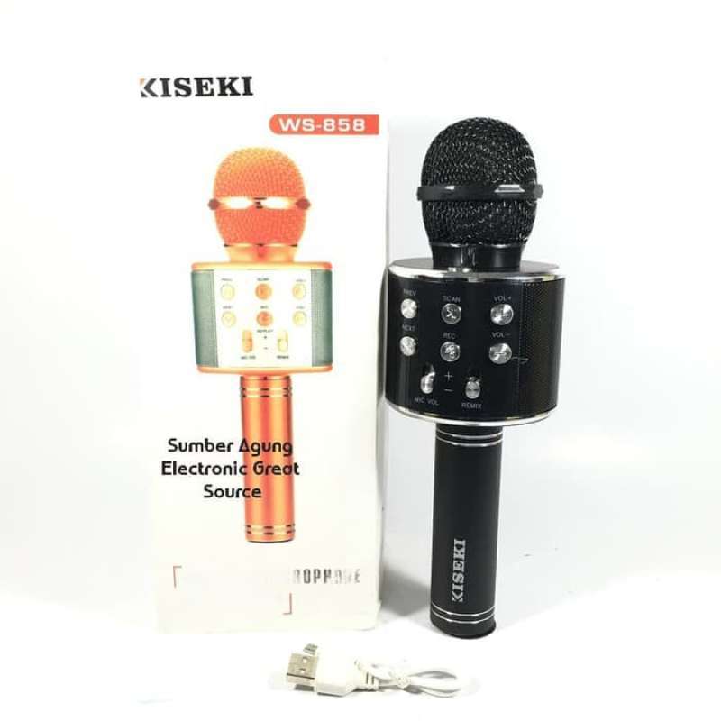 Jual Speaker Mic Kiseki Ws858 Radio Fm Usb Memori Tf Record Rekam Earphone Di Seller Sumberagung