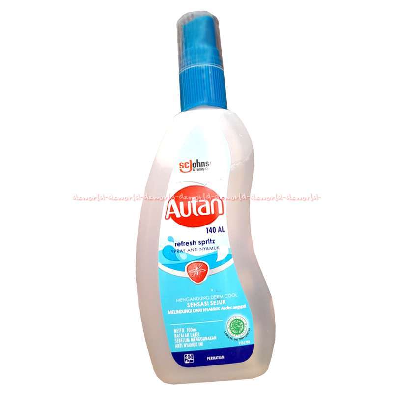 Jual Autan 100ml Refresh Spritz Spray Cair Anti Nyamuk Autan Spray Obat ...