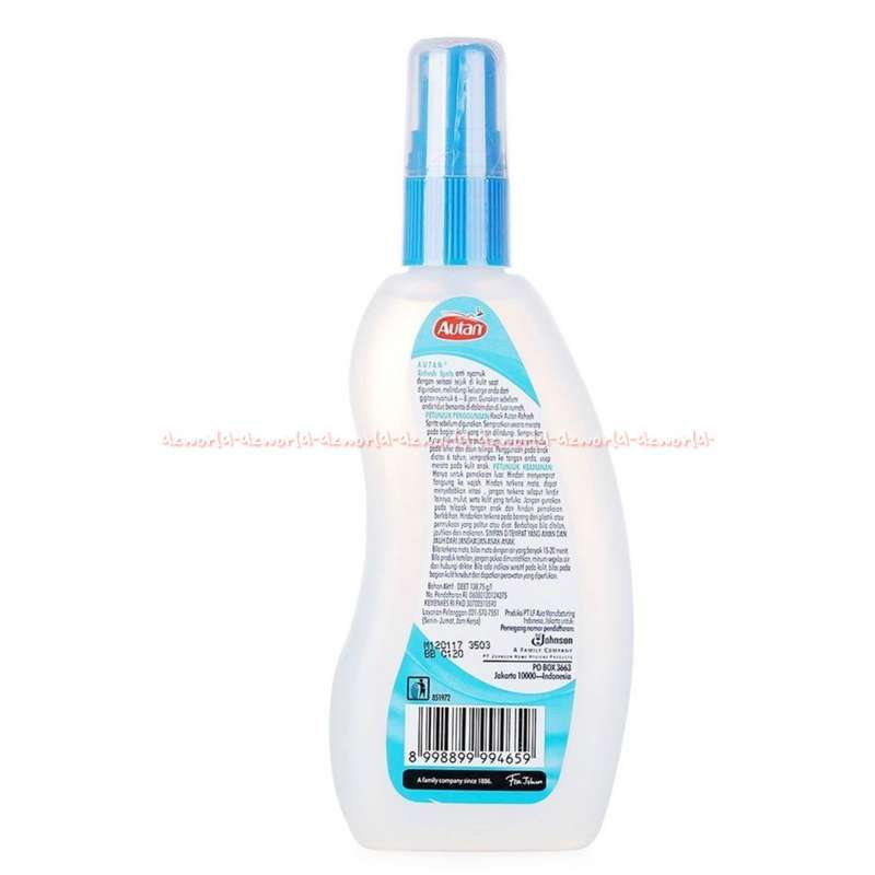 Jual Autan 100ml Refresh Spritz Spray Cair Anti Nyamuk Autan Spray Obat ...