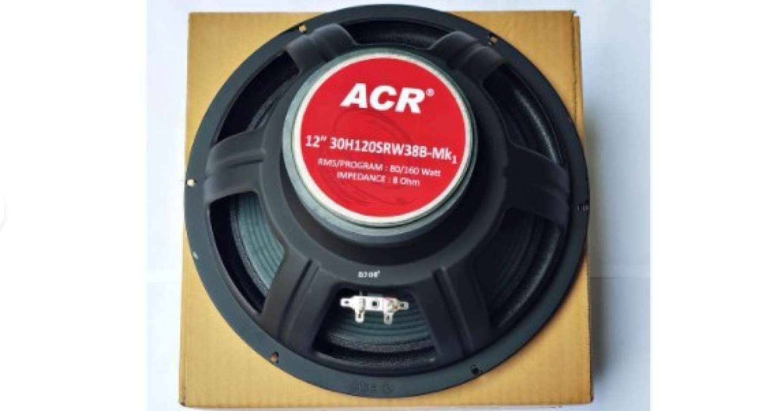 Promo speaker 12inch acr woofer 30h120srw38b mk1 acr pro Diskon 23% di ...