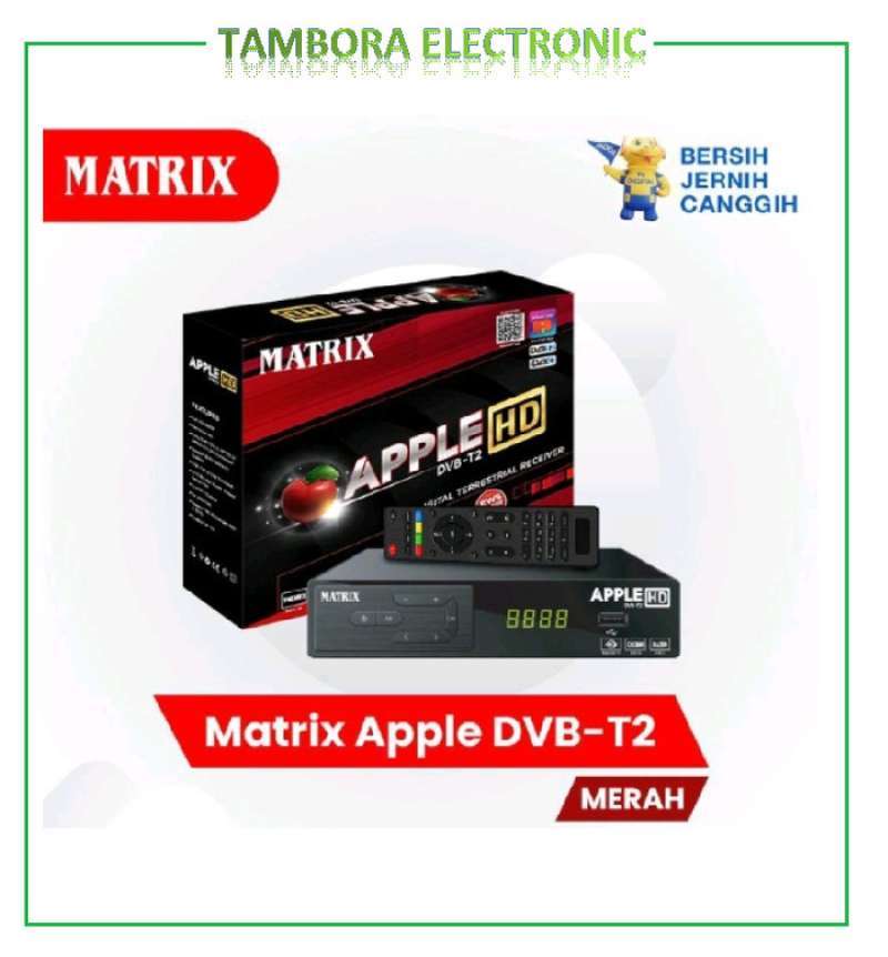 Promo Set Top Box Stb Matrix Dvb T2 Red Hd Terbaik Diskon 14% di Seller ...