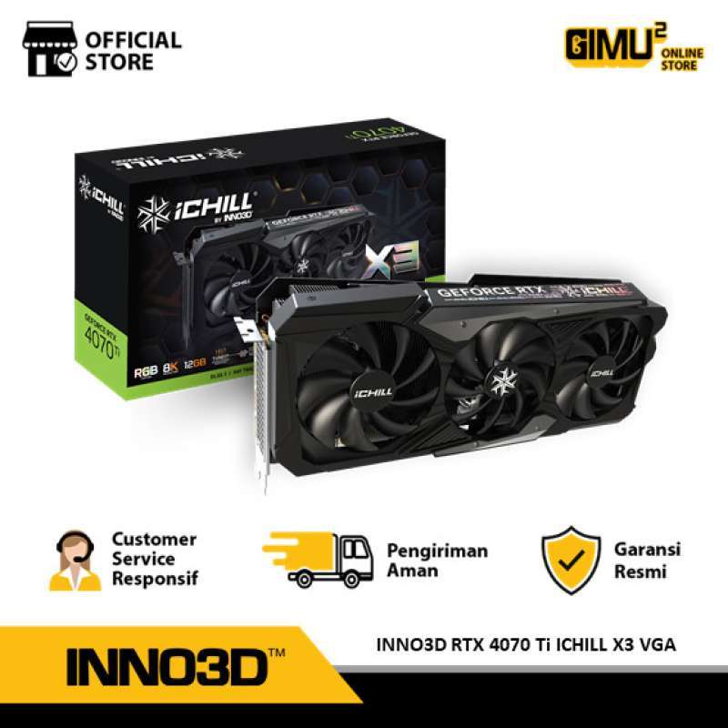 Promo INNO3D RTX 4070 Ti iChill X3 VGA Diskon 10% di Seller GIMU GIMU ...