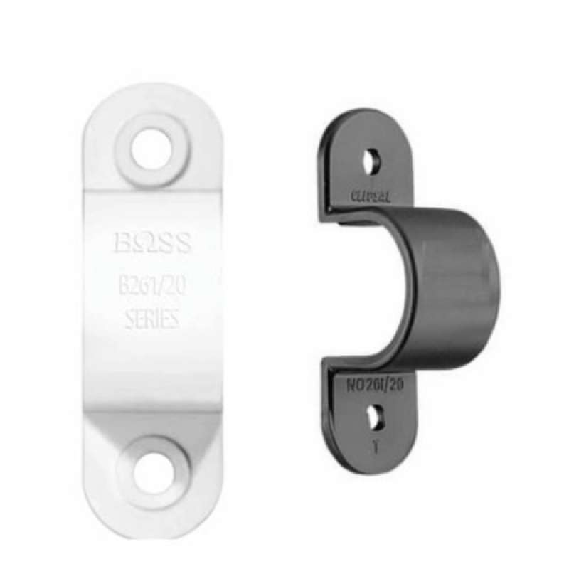 Jual Clamp Pipa Listrik Boss 20mm Klem Pvc Clipsal Conduit Penjepit ...