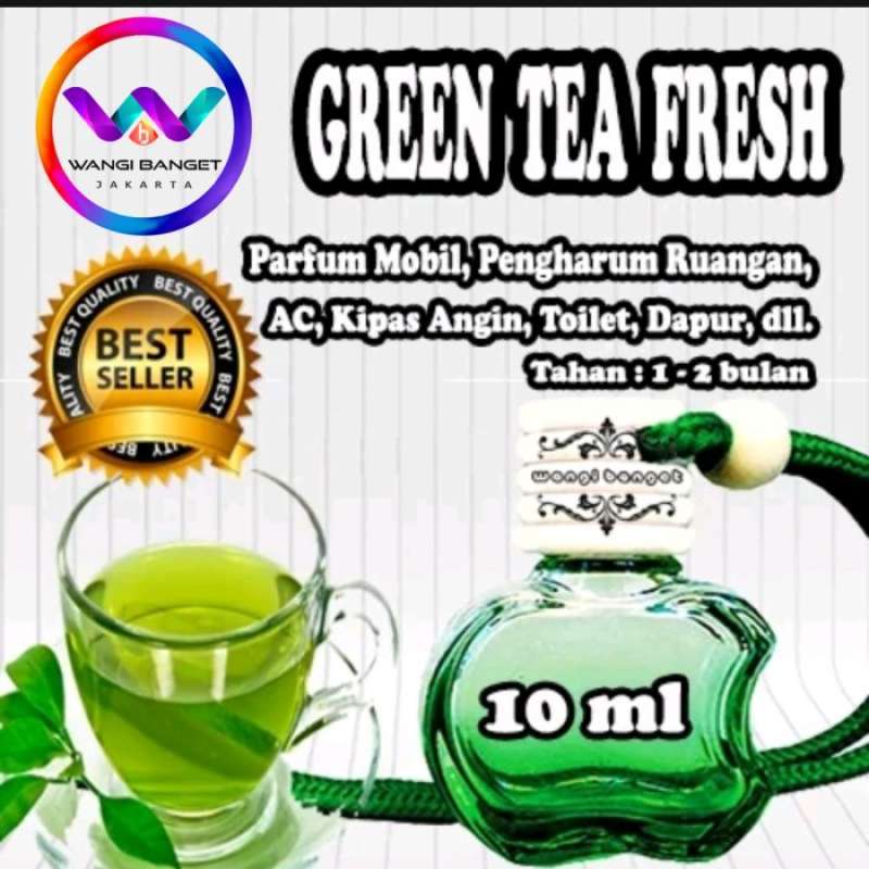 Jual PARFUM MOBIL 10 ML / GREEN TEA FRESH / PENGHARUM RUANGAN, AC ...