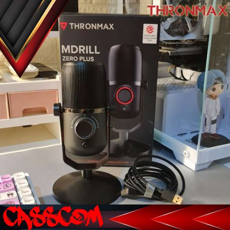 Jual Thronmax M4P Mdrill Zero Plus USB Microphone Condenser Podcast di ...