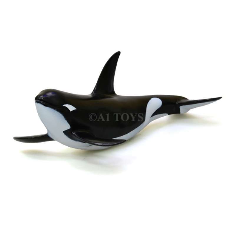 Promo MAINAN MINIATUR IKAN PAUS PEMBUNUH KILLER WHALE 24 CM - LUTOFIA ...