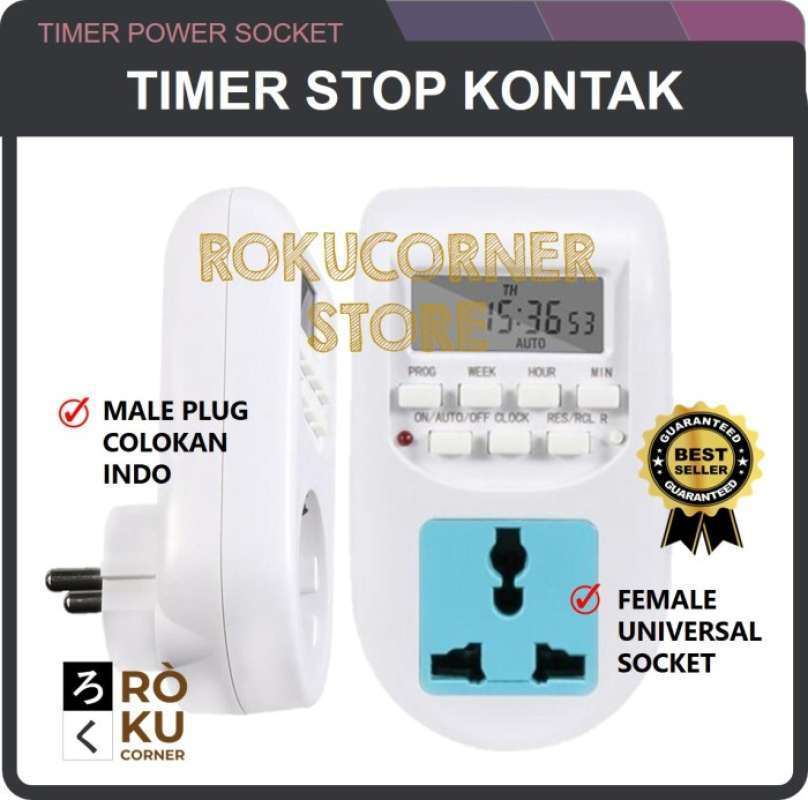 Promo TIMER STOP KONTAK TIMER LISTRIK DIGITAL TIMER SWITCH SAKLAR ...