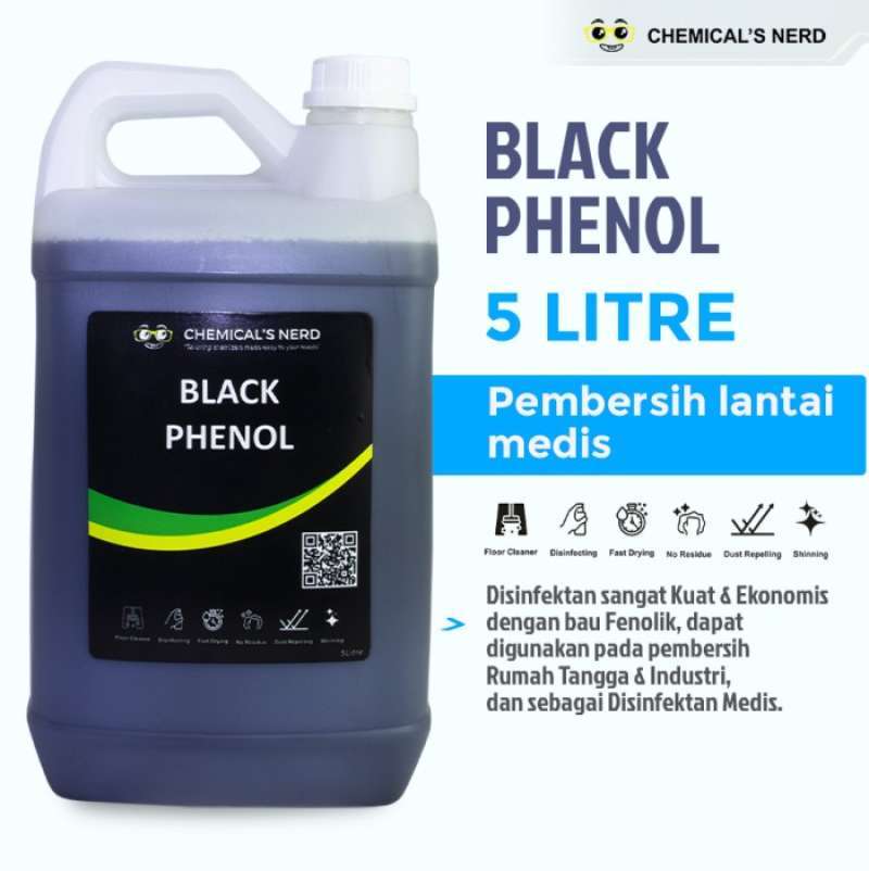Promo Black Phenol 5l - Pembersih Lantai Rumah Sakit - Karbol ...