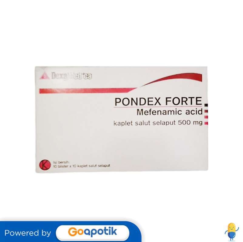Jual Pondex 500 Mg Box 100 Tablet Di Seller Apotek Eksotika - Mugassari ...
