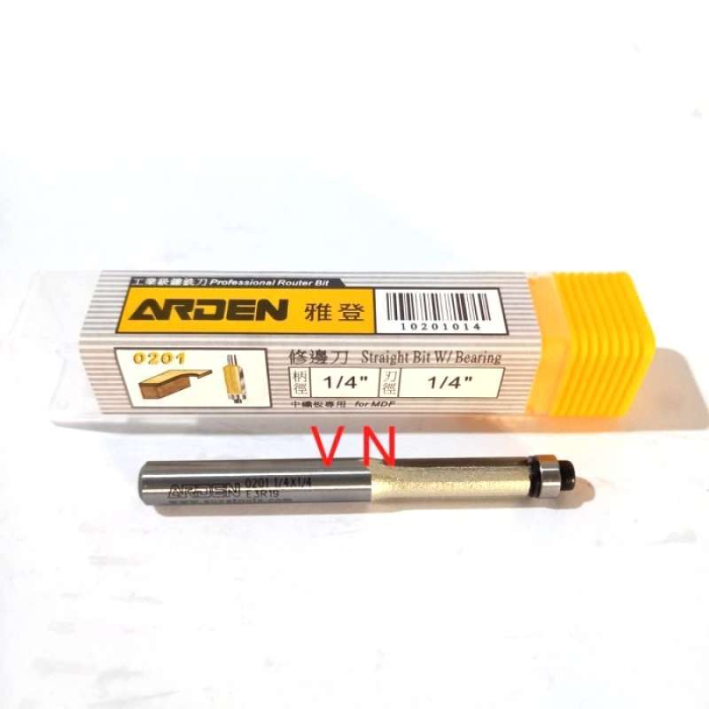 Promo Mata Router/Profil 6 mm Bearing/Roda/Straight Bit With Bearing ...