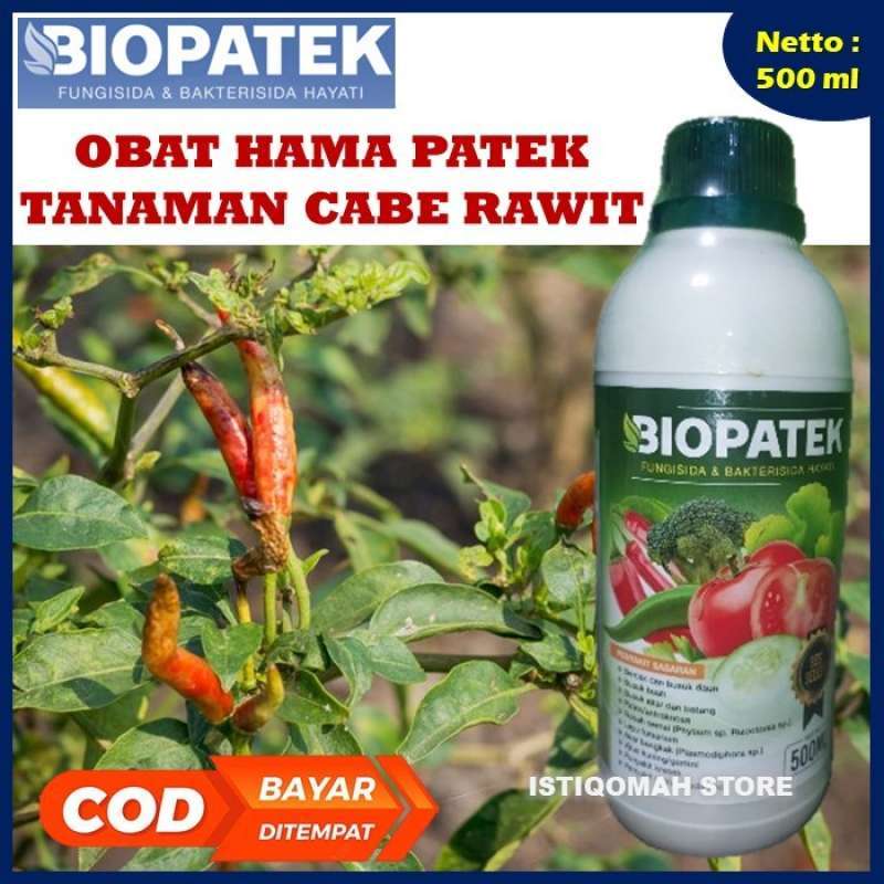 Promo Obat Anti Patek Cabe Rawit BIOPATEK 500ML Fungisida Obat Patek ...