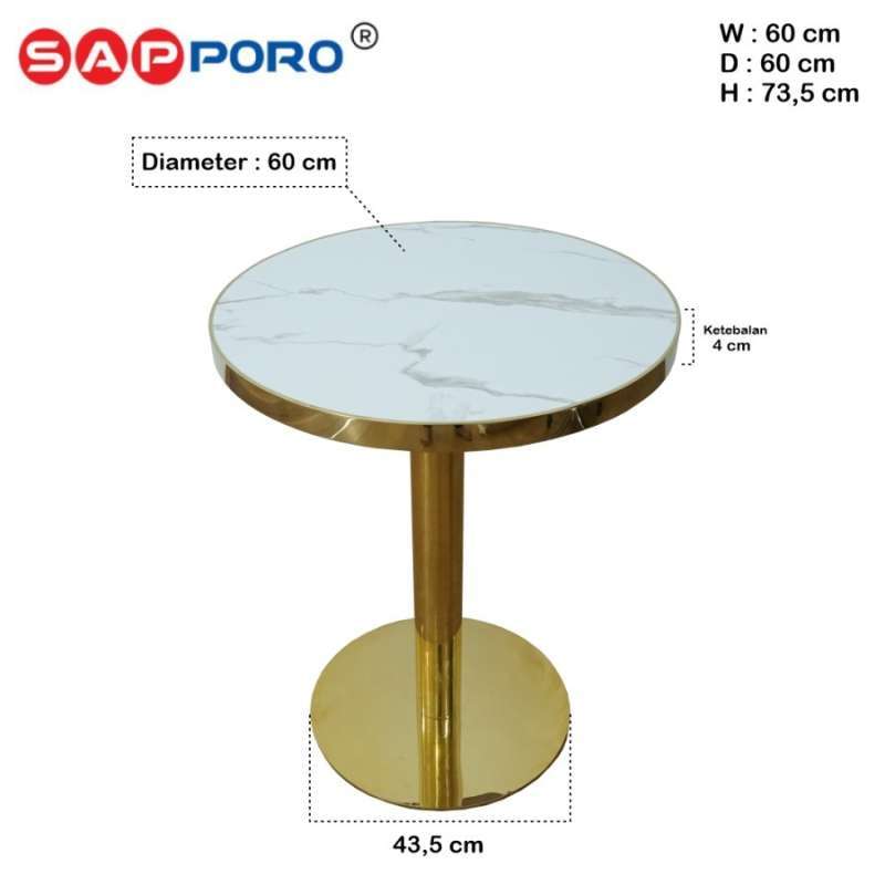 Promo Sapporo Trosmo - Dining Set | Meja Makan Set - Dark Grey Diskon ...