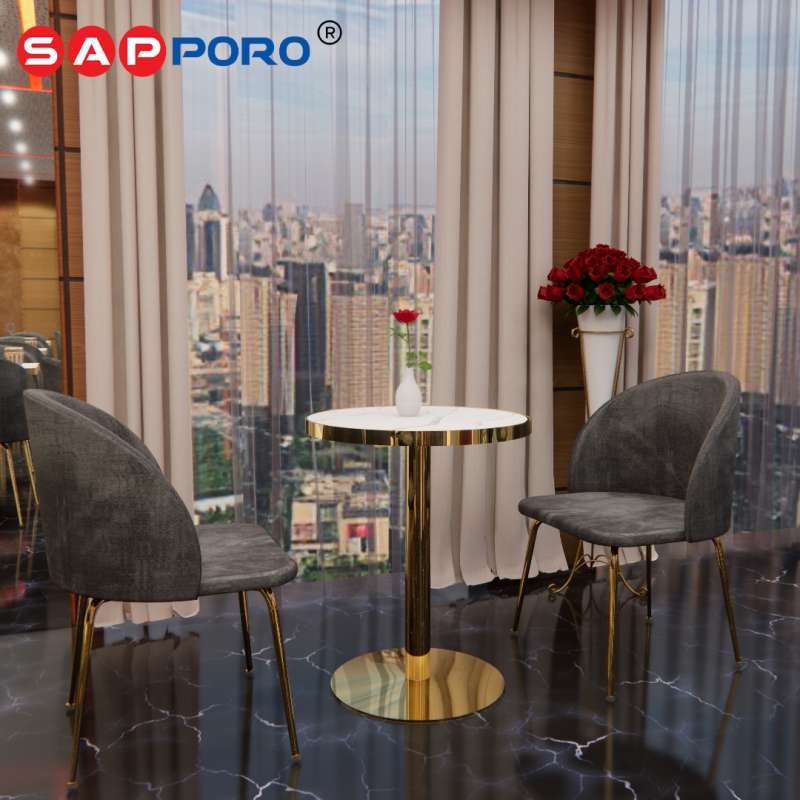 Promo Sapporo Trosmo - Dining Set | Meja Makan Set - Dark Grey Diskon ...