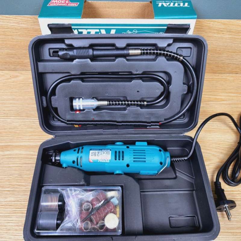 Promo INGCO 130 watt 52 pcs Mini Grinder - Mesin Gerinda mini set ...