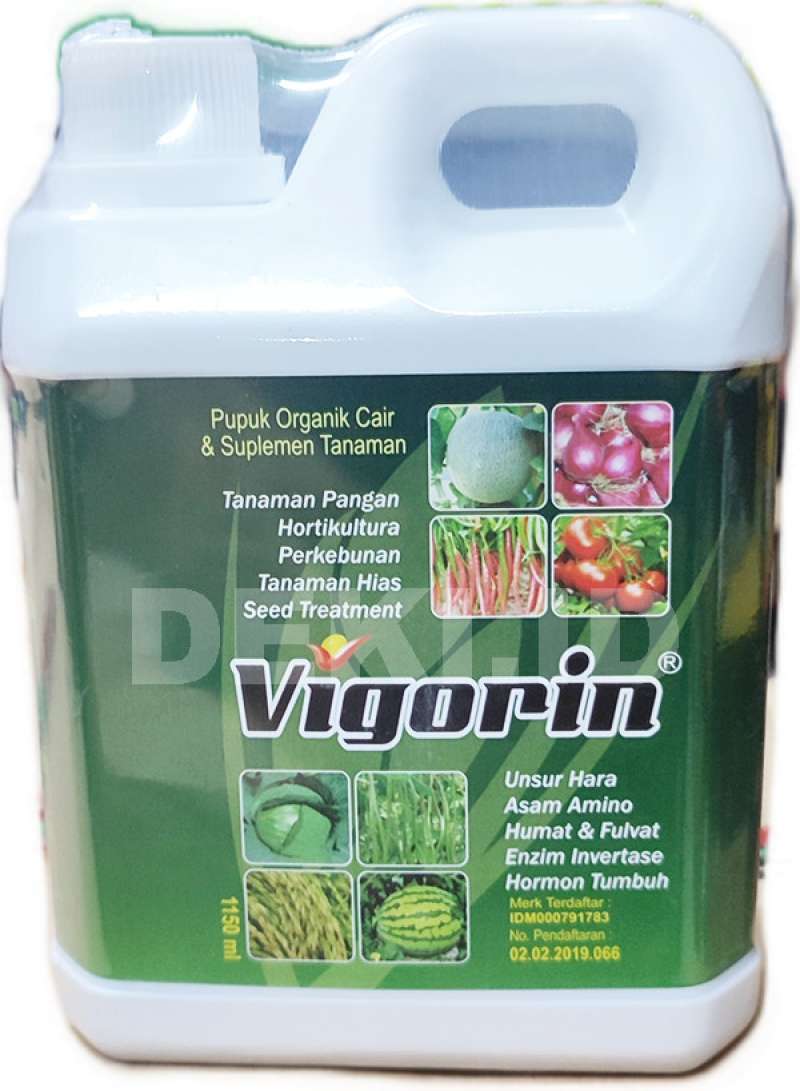 Jual Pupuk Asam Amino Fulvat Humat Vigorin 1 L Organik Cair Nutrisi ...