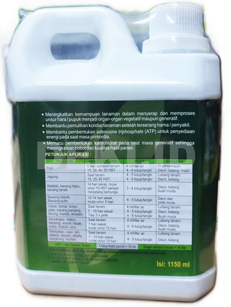 Promo Pupuk Asam Amino Fulvat Humat Vigorin 1 L Organik Cair Nutrisi ...