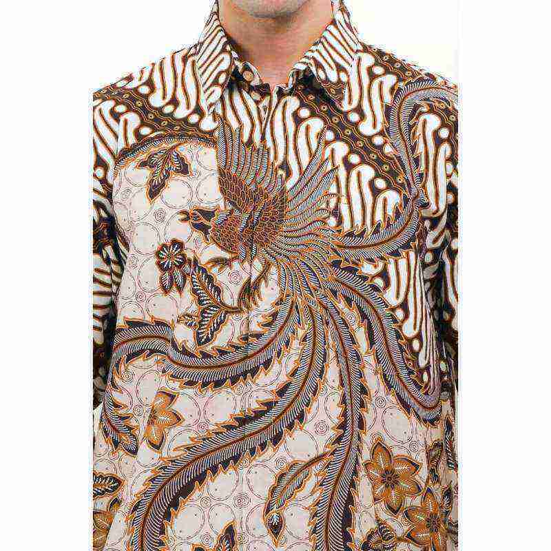Promo Krisna Batik Gavin Kemeja Lengan Panjang - Xl Diskon 50% Di ...