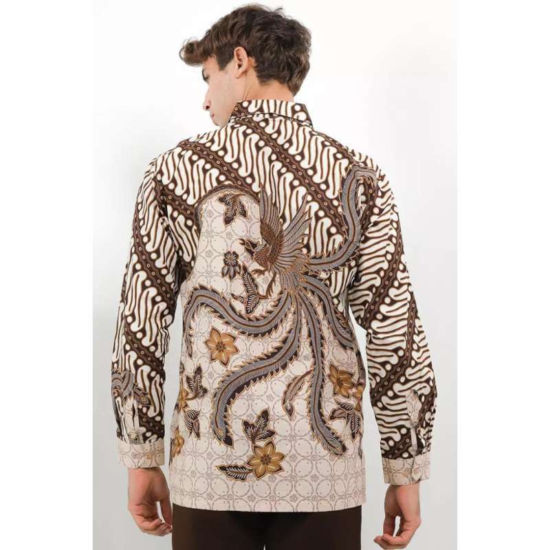 Promo Krisna Batik Gavin Kemeja Lengan Panjang - Xl Diskon 50% Di ...