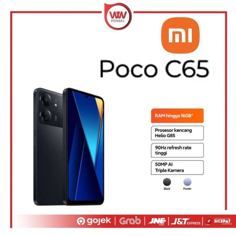 Jual Hp Poco C65 Ram 6GB Internal 128GB Garansi Resmi di Seller wwponsel_hangtuah Official Store ...