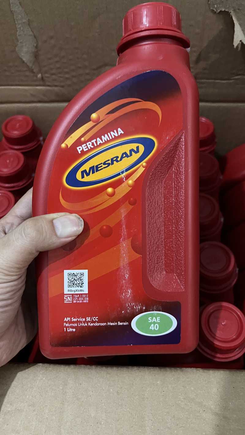 Jual Oli Mesran 40 Sae Pertamina 1 Liter Di Seller Distributorfei ...