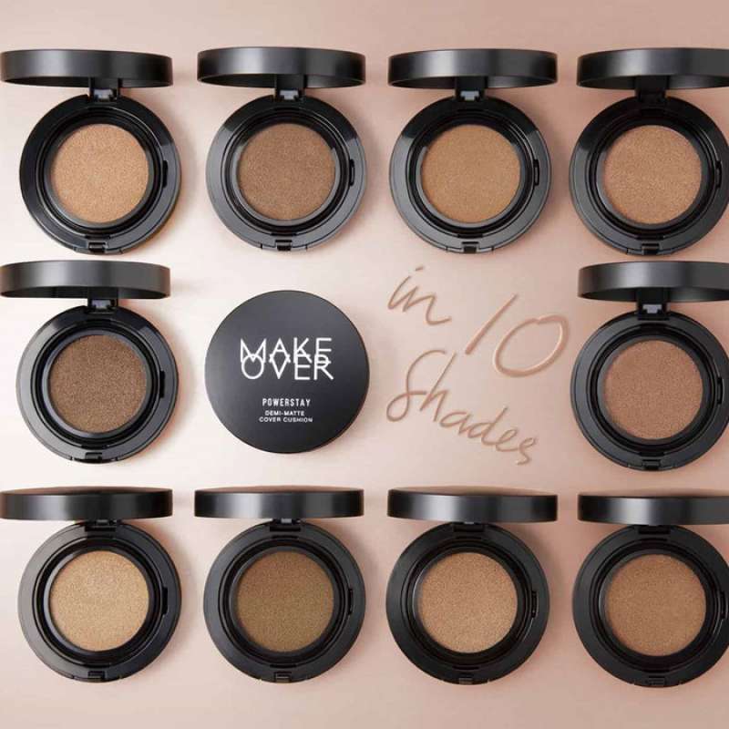 Promo Makeover Powerstay Demi Matte Cover Cushion Diskon 33% Di Seller ...